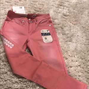 Seven7 | Jeans | Nwt Must Have Skinny Jeans Color Dusty Pink | Poshmark
